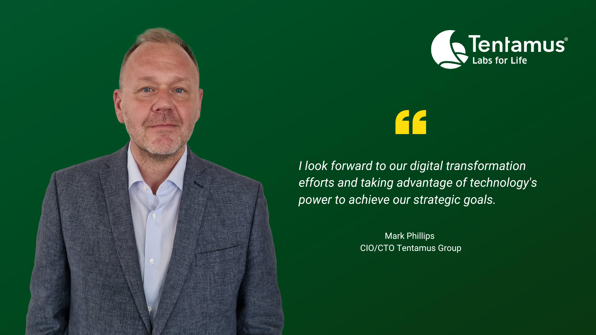 Mark Phillips joins Tentamus as Chief Information & Technology Officer ...
